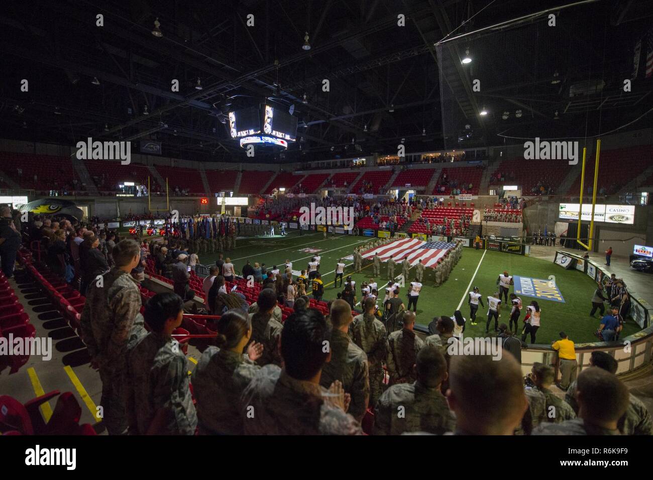Airmen from Sheppard Air Force Base, Texas, participate as spectators ...