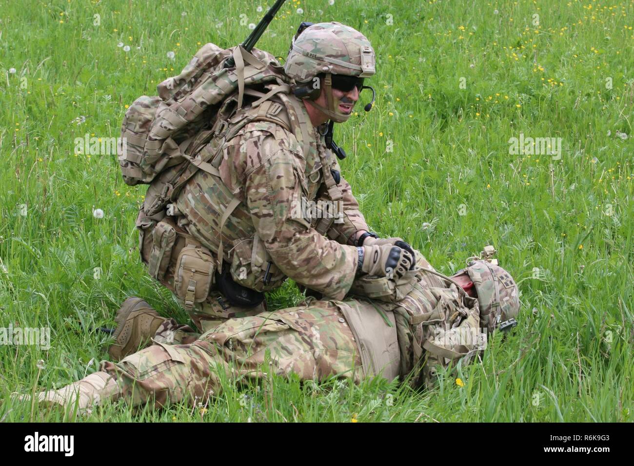 Grafenwoehr, Germany (May 22, 2017) – Soldiers from 2nd Battalion, 12th ...