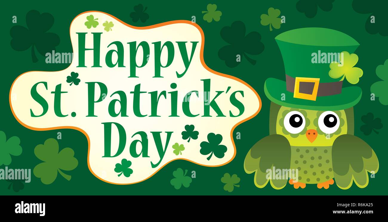 Happy St Patricks Day theme 9 Stock Photo - Alamy