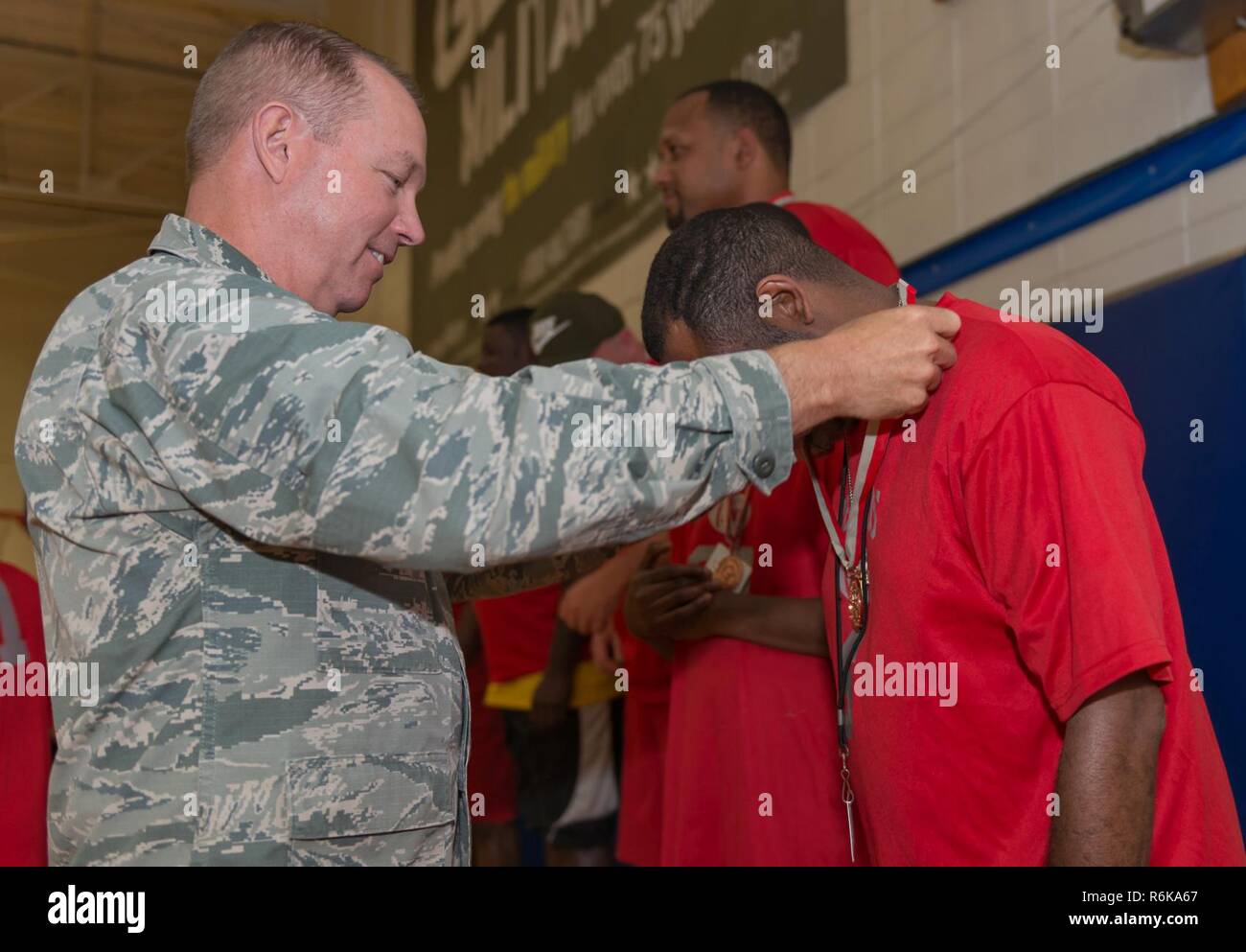 Col. Scott Solomon, 81st Training Group commander, presents a Special ...