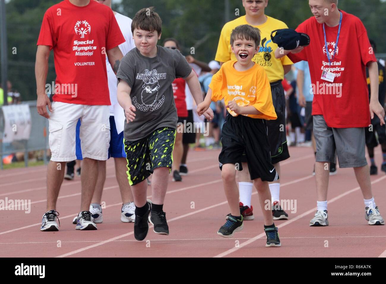 Korban Ossary, Area 11 athlete, and Malachy Harrison, Area 11 athlete ...