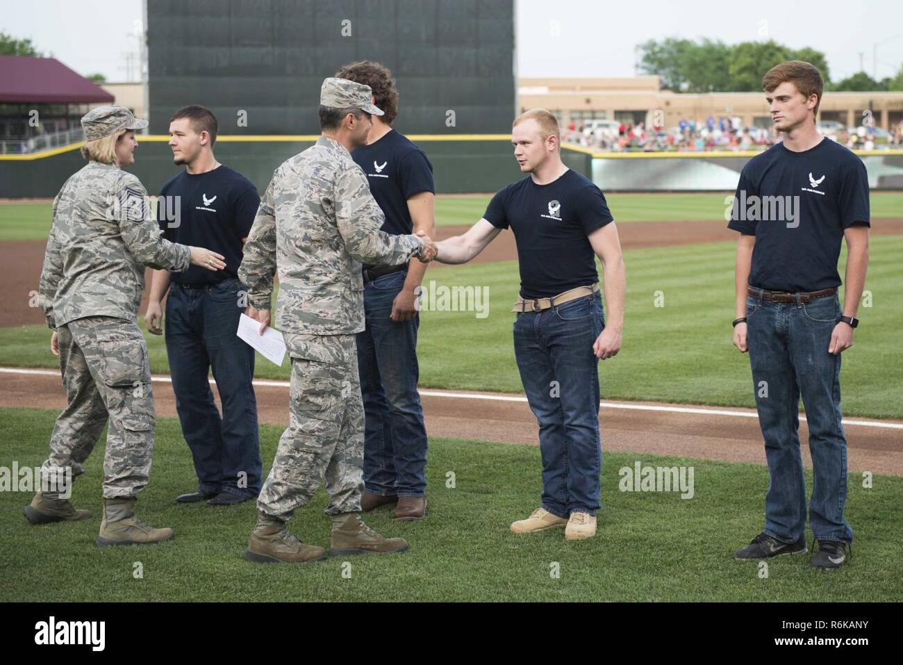 Col. Bradley W. McDonald, 88th Air Base Wing commander, and Chief ...