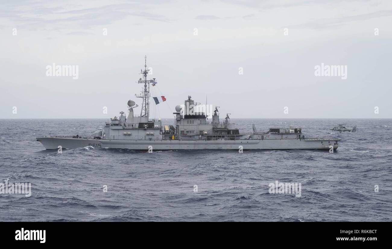 MEDITERRANEAN SEA (May 20, 2017) A French Navy Panther anti-submarine ...