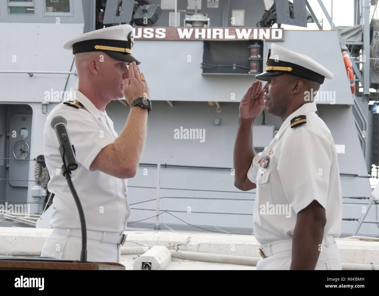 Uss whirlwind hi-res stock photography and images - Alamy