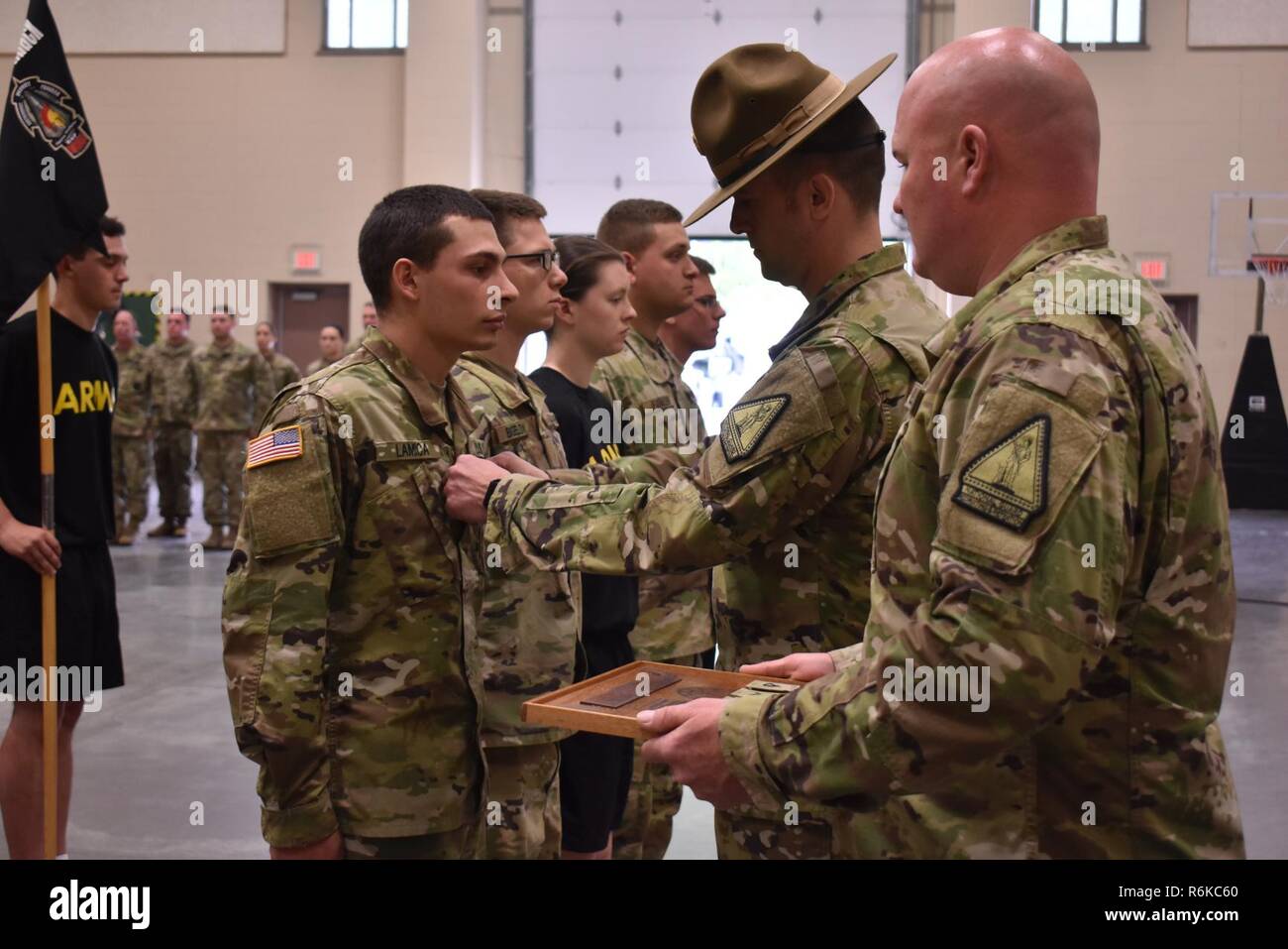 Battle handoff ceremony hi-res stock photography and images - Alamy