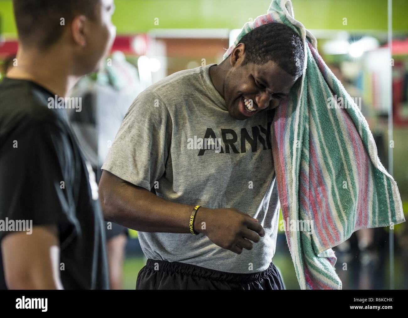 Spc. Coulter Brandon, a U.S. Army Reserve Soldier from the 200th ...