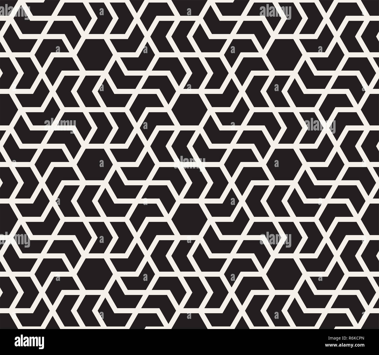 Vector seamless pattern. Modern stylish abstract texture. Repeating ...