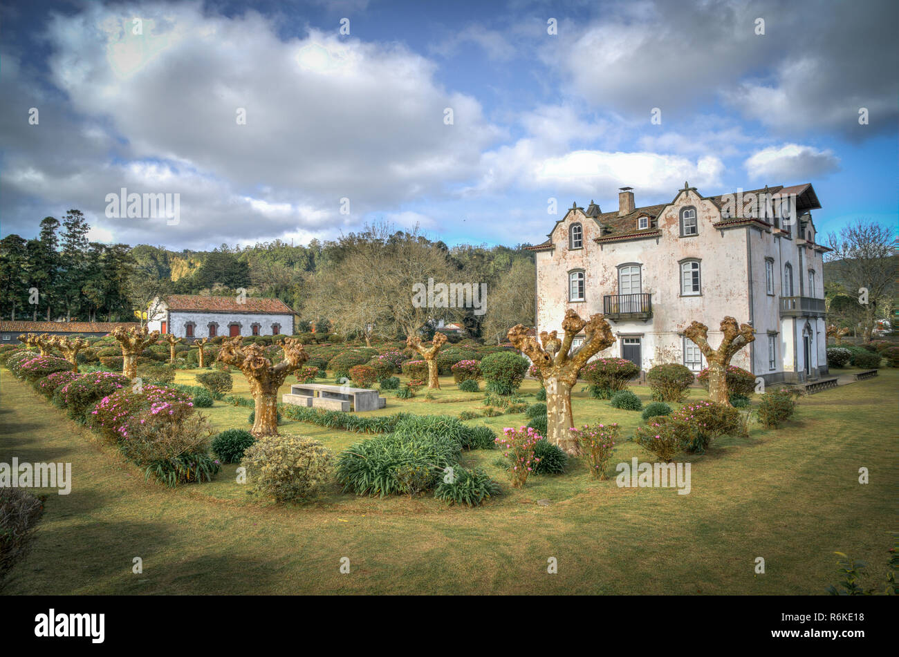 Azorean garden scenery hi-res stock photography and images - Alamy