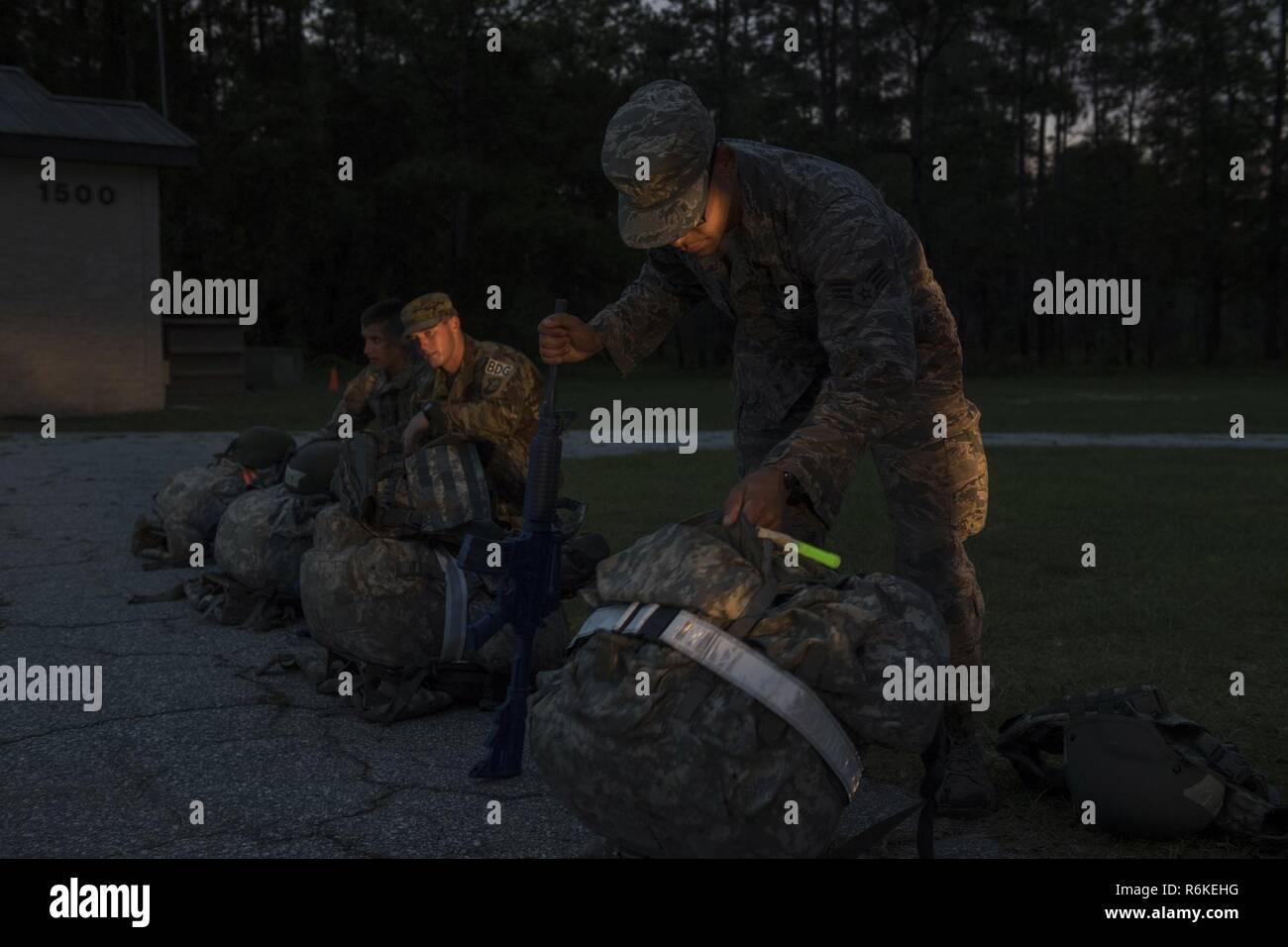 Military gear assessment hi-res stock photography and images - Alamy