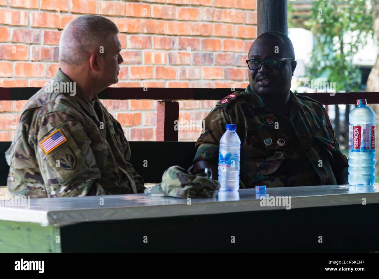 U.S. Army Brig. Gen. Kenneth H. Moore, Jr., deputy commanding general ...