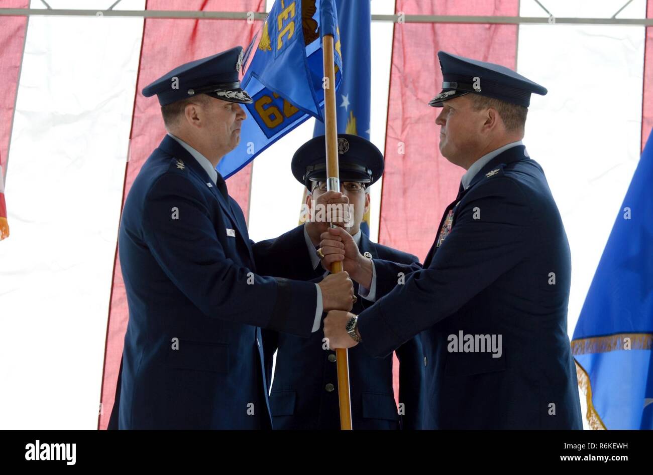 Maj. Gen. Christopher Bence (left), U.S. Air Force Expeditionary Center ...