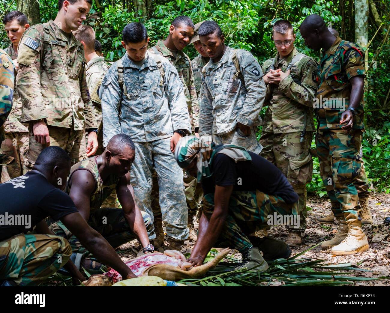 Ghana armed forces hi-res stock photography and images - Alamy