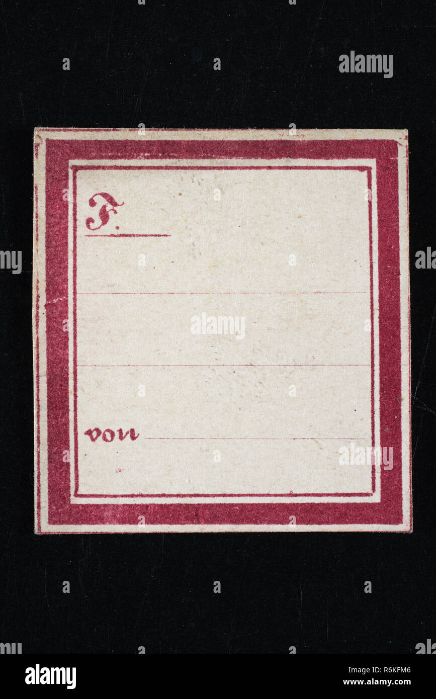 Label old hi-res stock photography and images - Alamy
