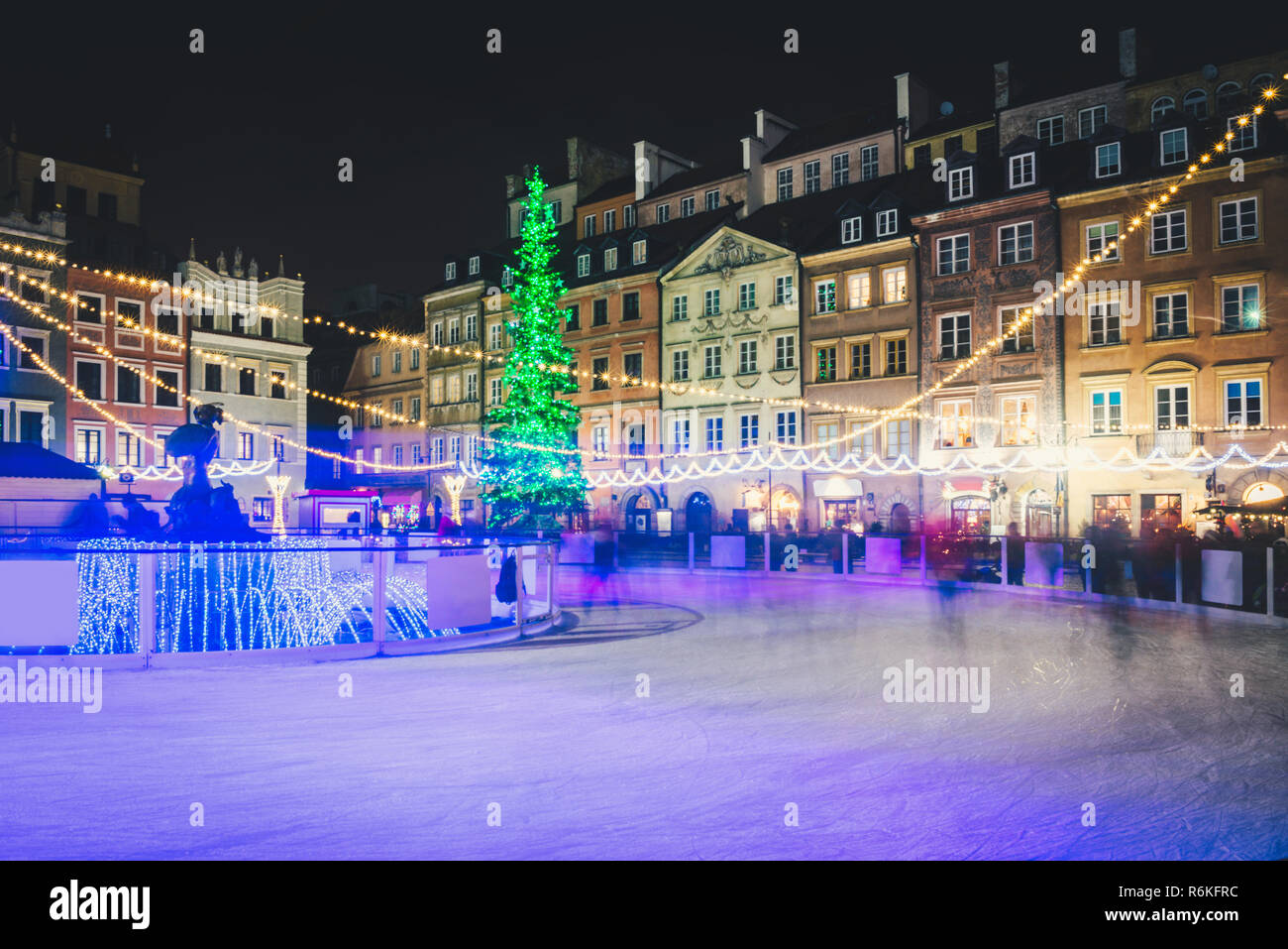 Night Skating Warsaw High Resolution Stock Photography and Images - Alamy
