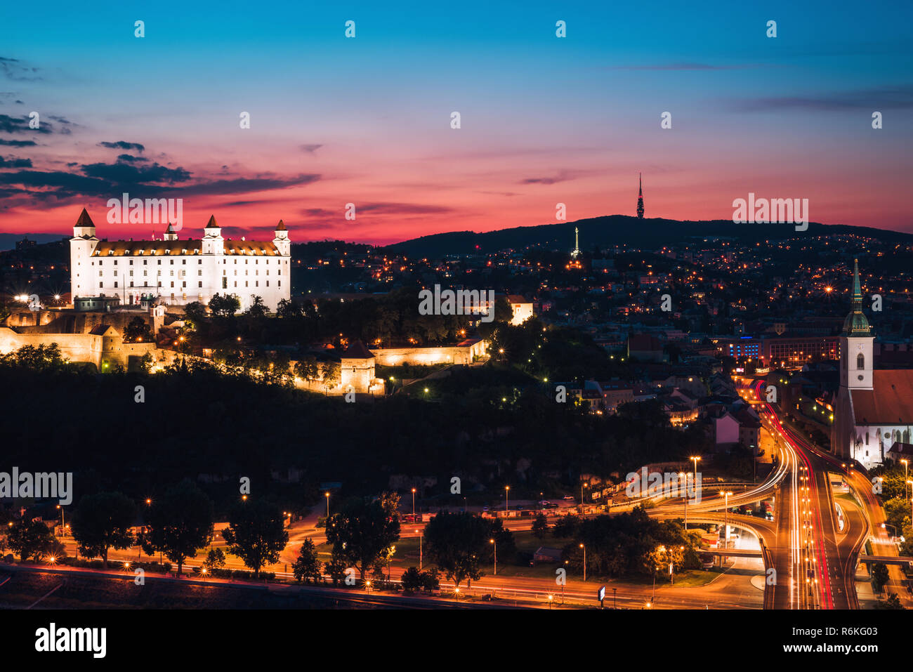 Bratislava capital city slovakia hi-res stock photography and images ...