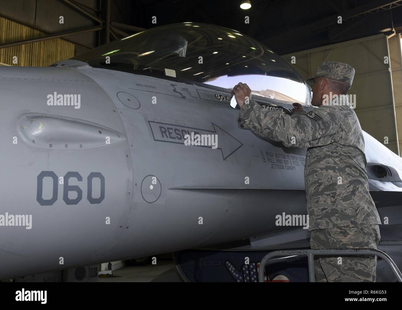 U.S. Air Force Staff Sgt. Shane McGowen, 35th Aircraft Maintenance Unit ...