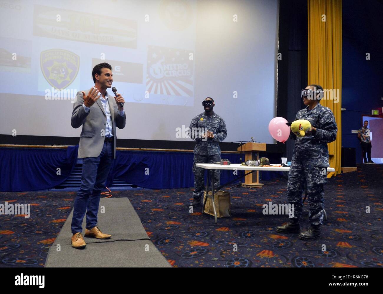 (SAN DIEGO) Master-at-Arms Jonathan Mitchell and Electronics Technician ...