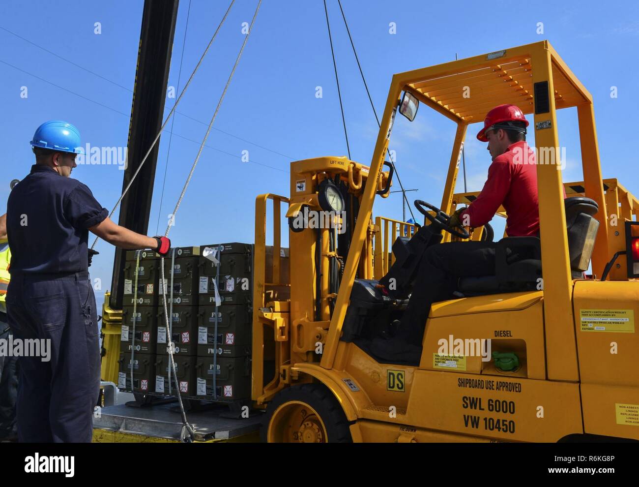 EARLE, N.J. (May 18, 2017) – Aviation Ordnanceman 2nd Class William ...