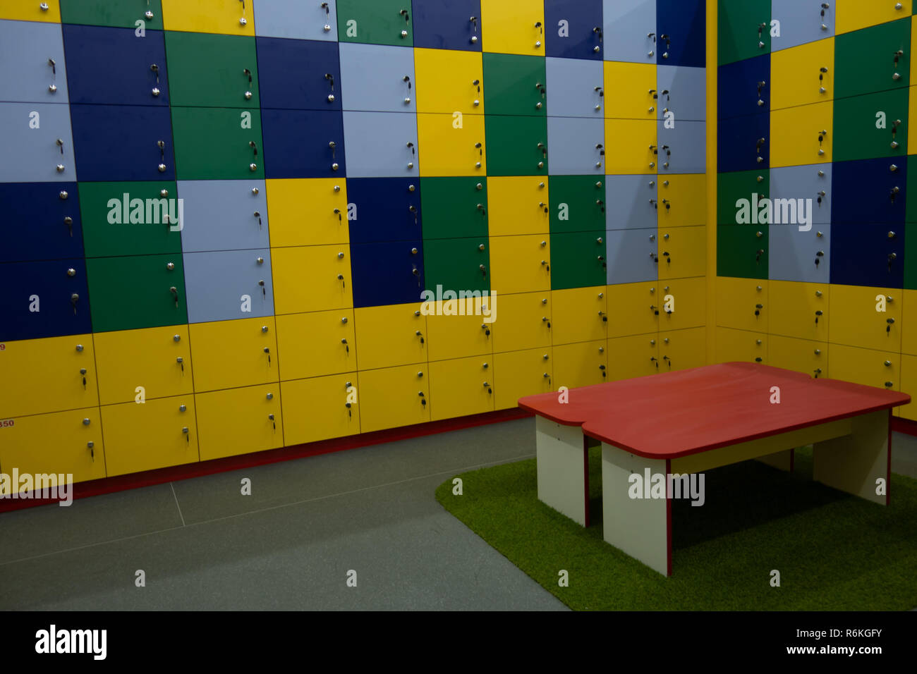 Children cabinet lockers. Lots of fun colorful lockers for shoes with ...