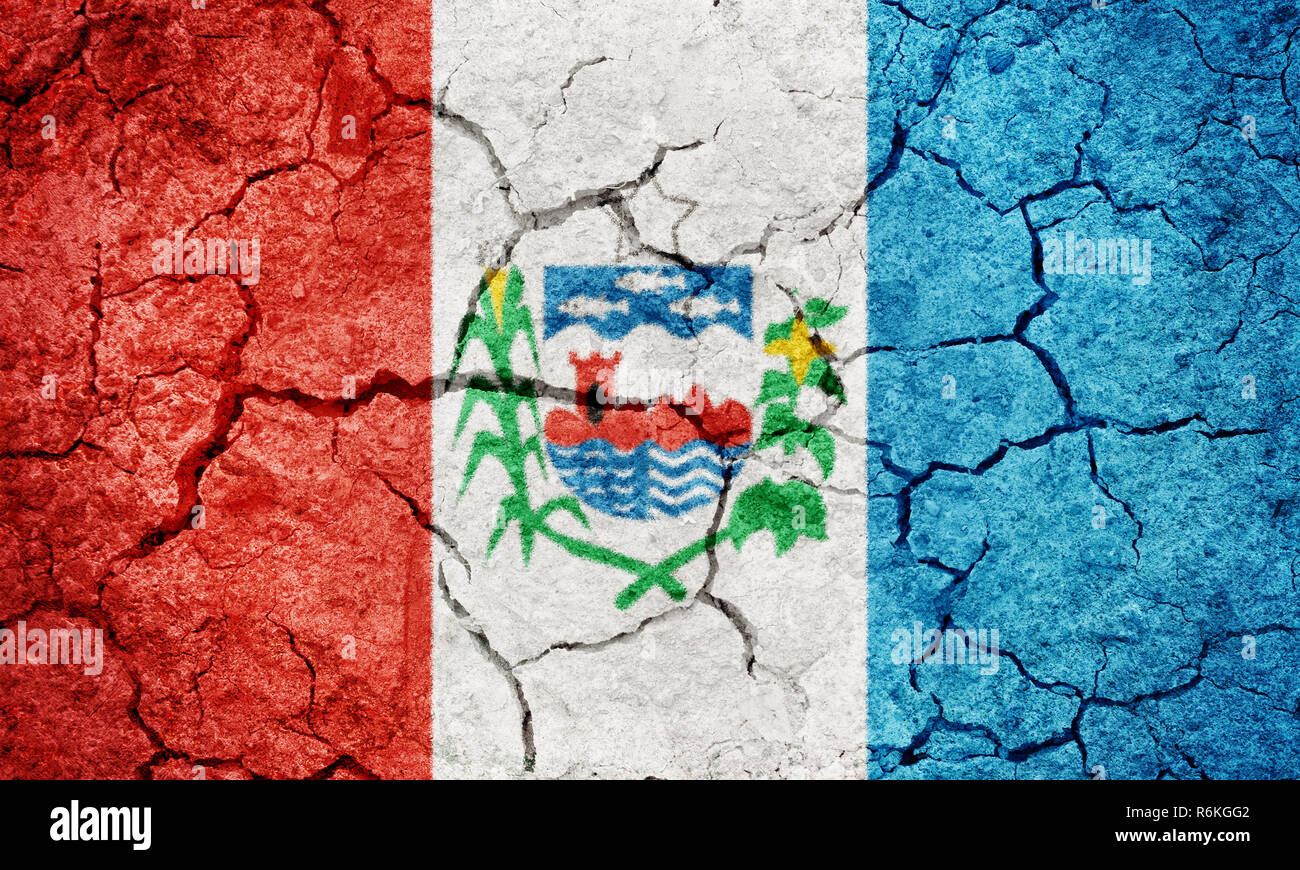 State of Alagoas, state of Brazil, flag Stock Photo - Alamy