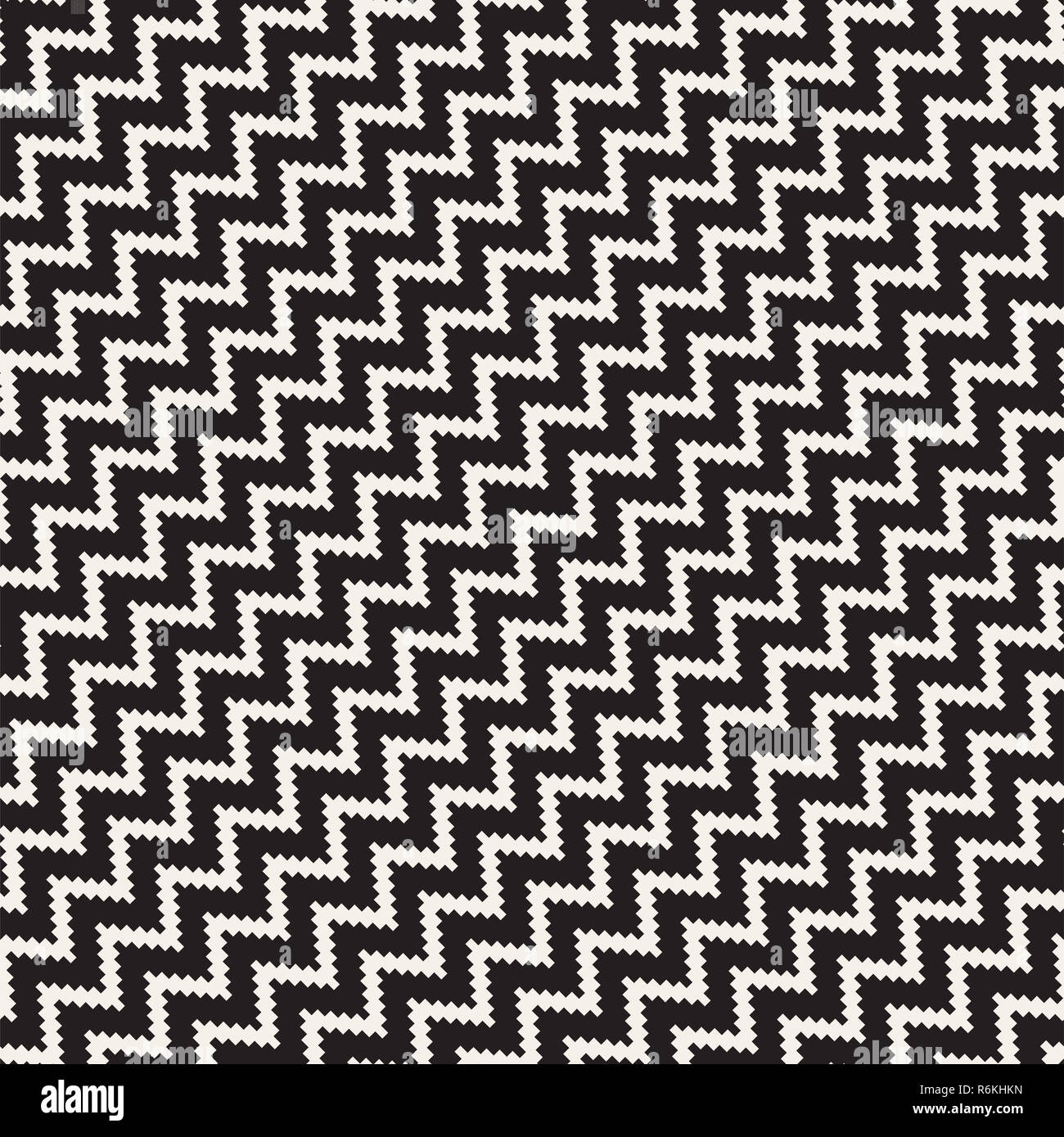 Seamless zig zag geometric pattern. Classic chevron lines tiling Stock ...