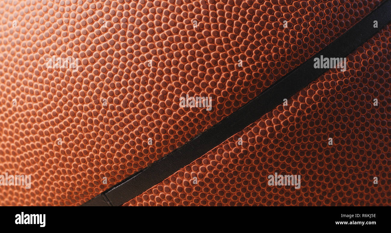 Basketball leather skin Stock Photo - Alamy