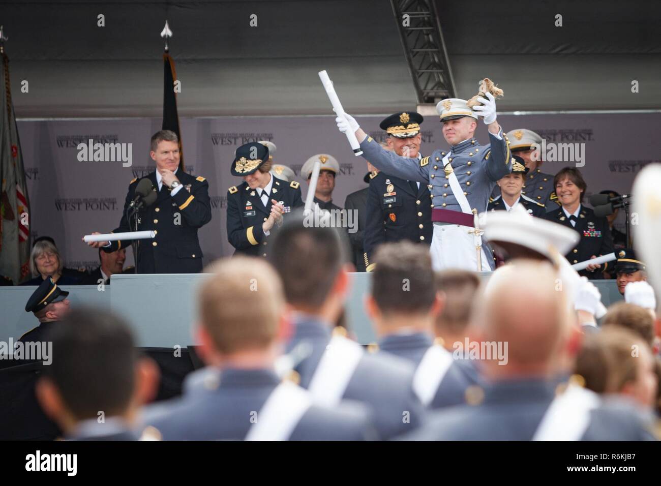 Cadets Receiving Diplomas High Resolution Stock Photography and Images ...