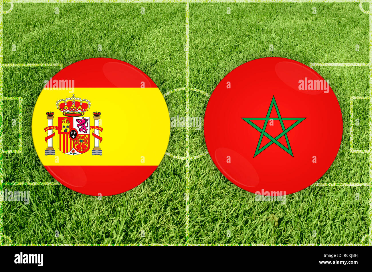 Spain vs morocco hi-res stock photography and images - Alamy