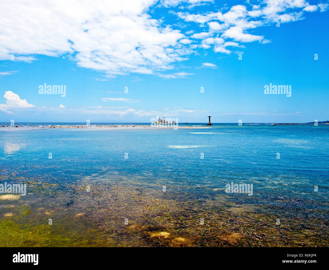 Ocean View, Oak Ridge, Roatan Stock Photo - Alamy