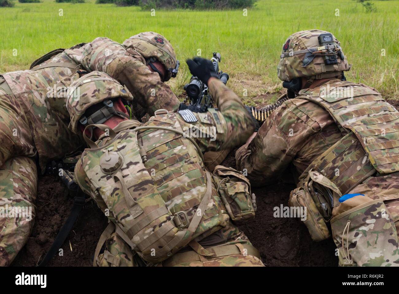 U.S. Soldiers assigned to the 1st Battalion, 506th Infantry Regiment ...