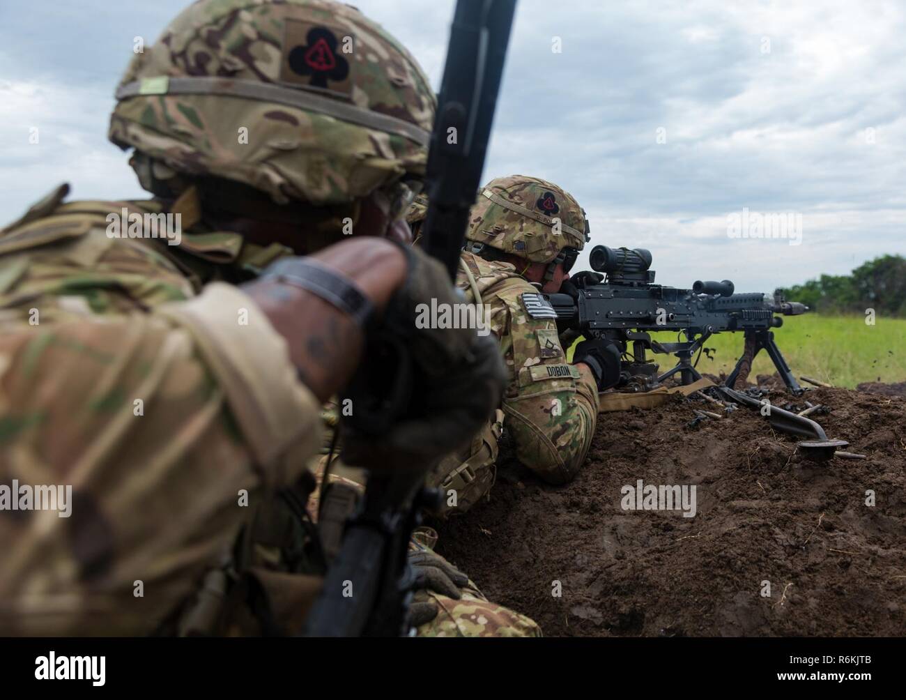 U.S. Soldiers assigned to the 1st Battalion, 506th Infantry Regiment ...