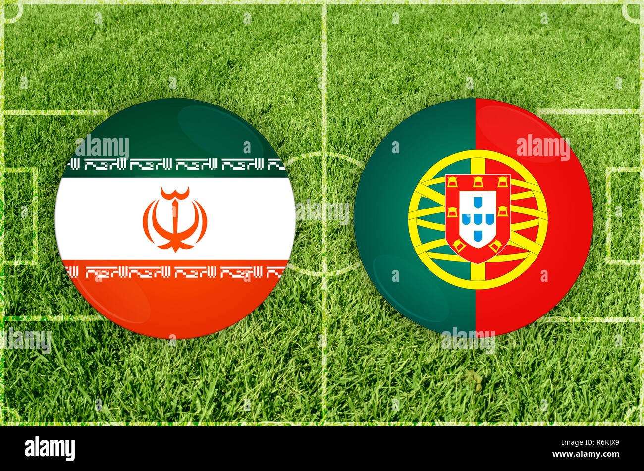 Iran vs portugal hi-res stock photography and images - Alamy