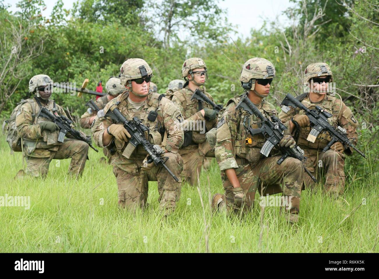 U.S. Soldiers assigned to the 1st Battalion, 506th Infantry Regiment ...