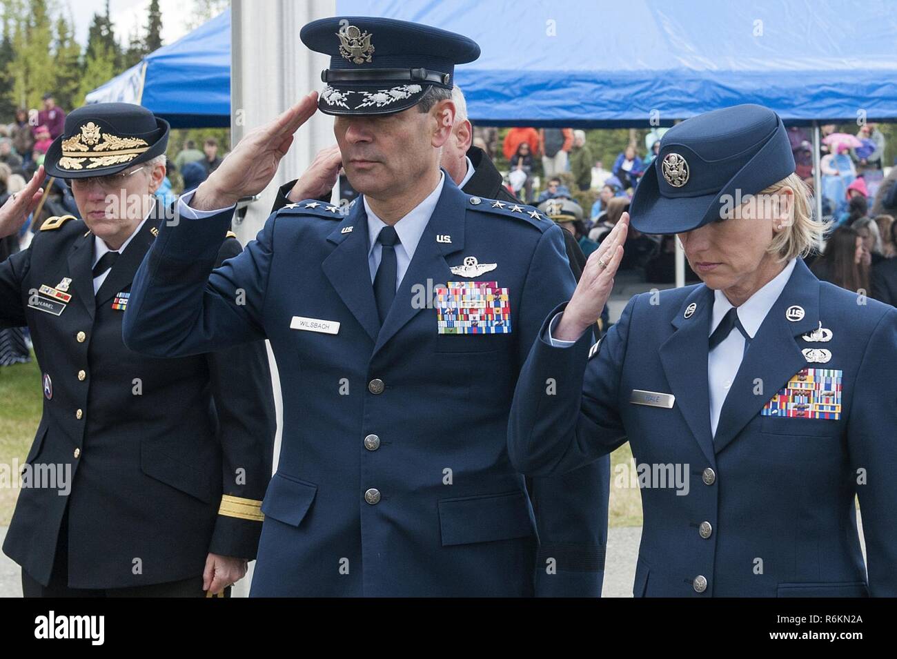 Alaska National Guard Maj. Gen. Laurie Hummel, Director, Adjutant ...