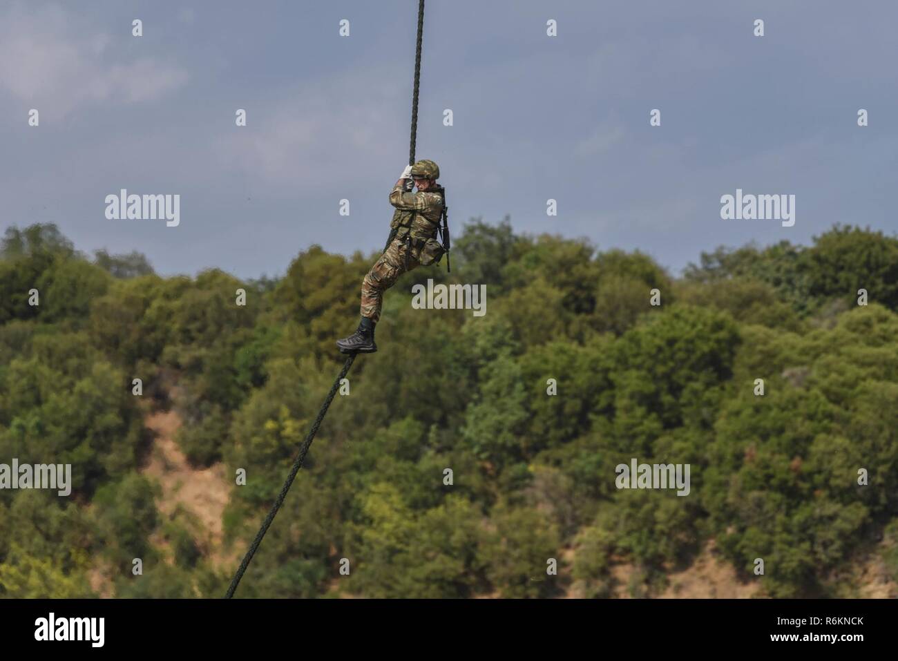 Army commando military tower hi-res stock photography and images - Alamy