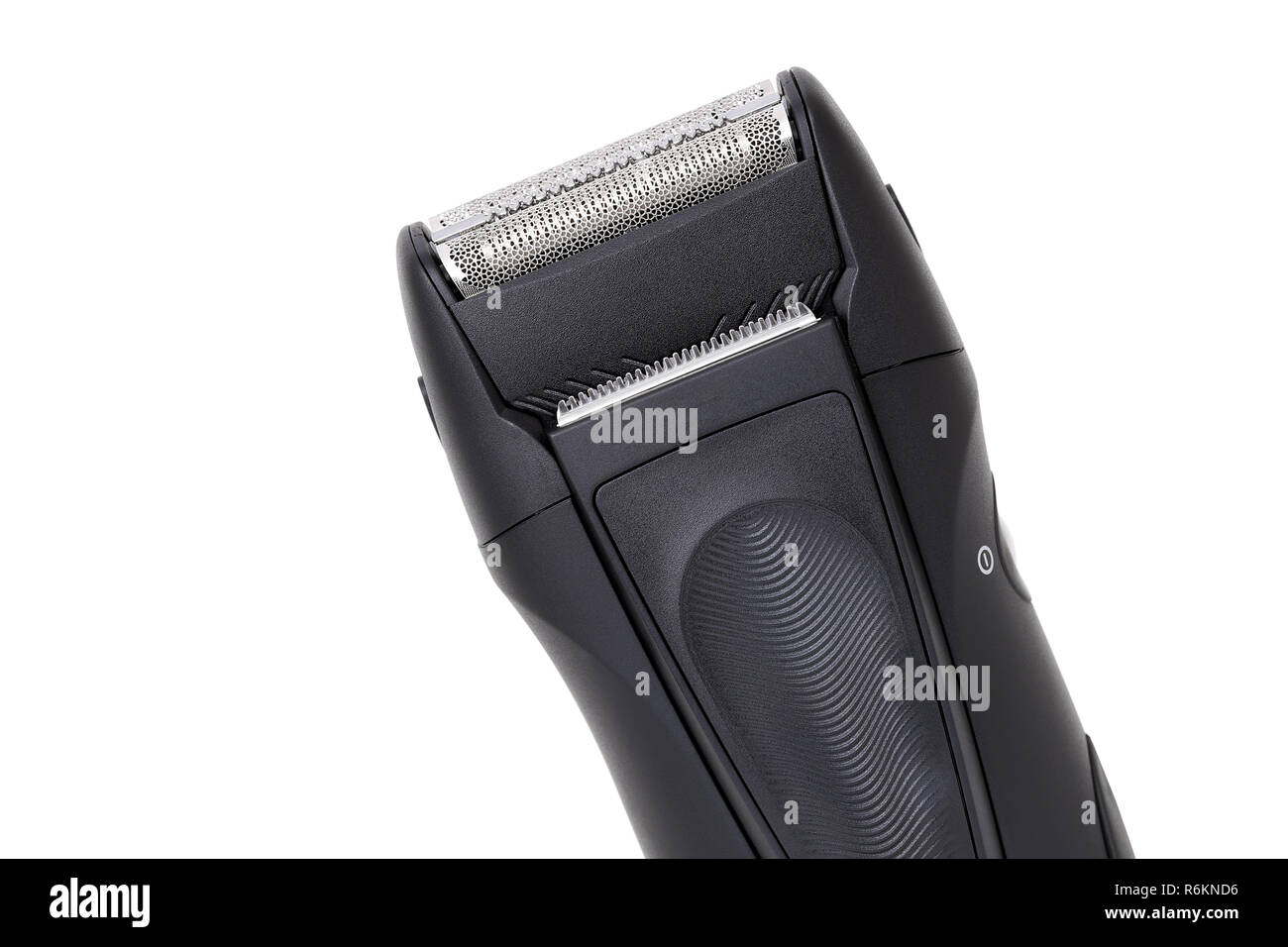 Electric shaver for man isolated on white background Stock Photo - Alamy