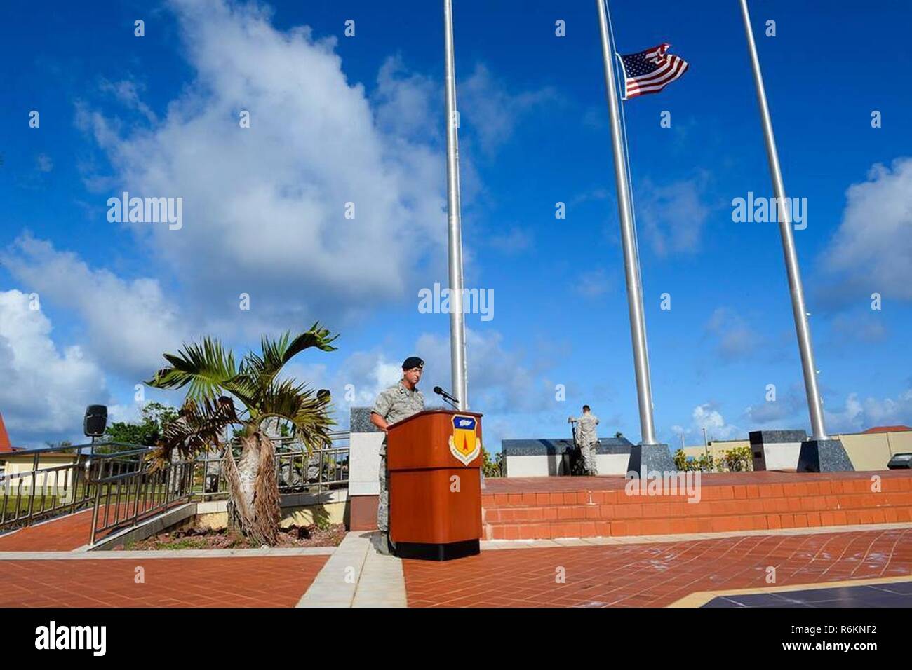 U.S. Air Force Lt. Col. Michael Jewell, 36th Security Forces Squadron ...