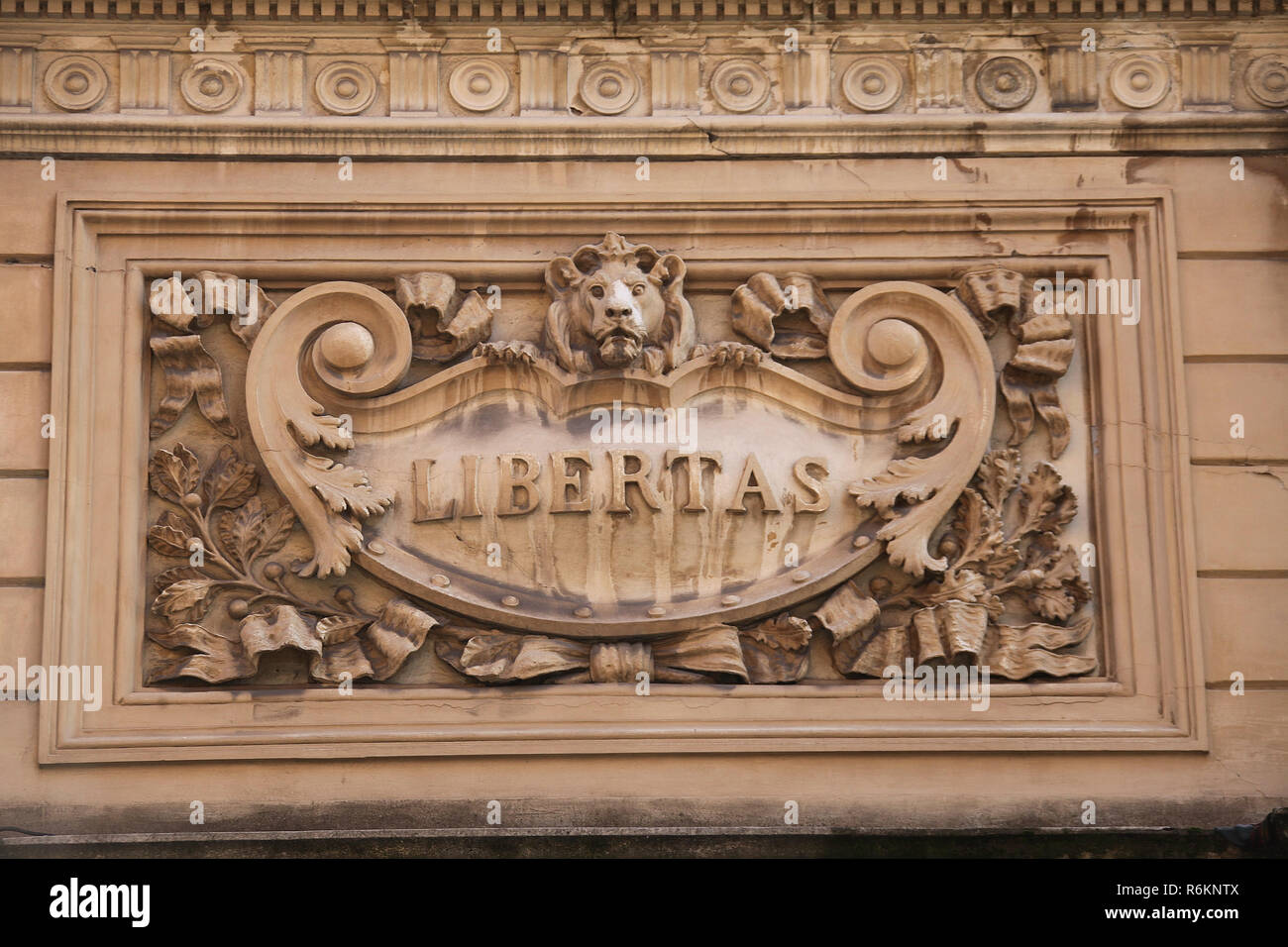 Symbolic architecture in Bologna Stock Photo - Alamy