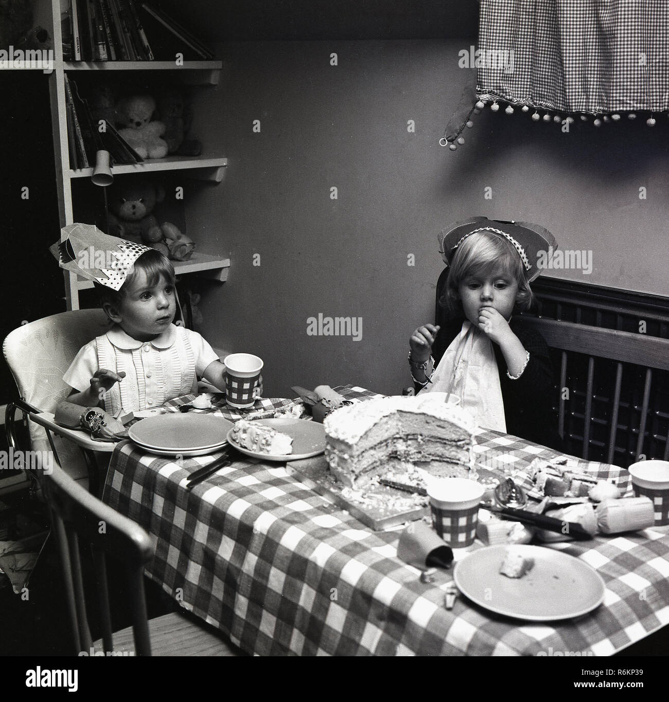 1960s childrens party hi-res stock photography and images - Alamy