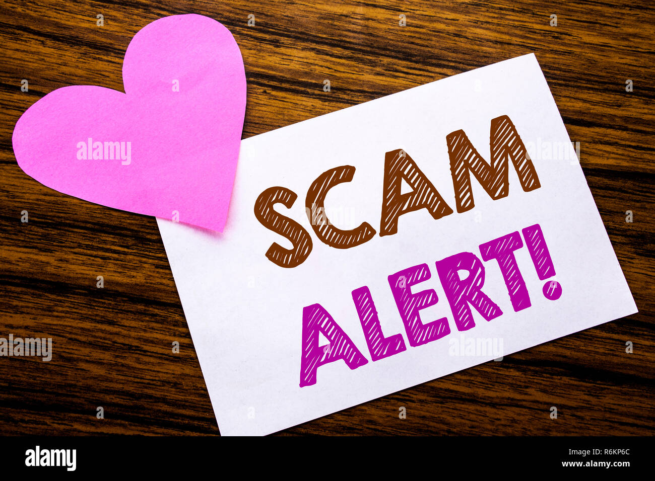 Conceptual hand writing text showing Scam Alert. Concept for Fraud ...