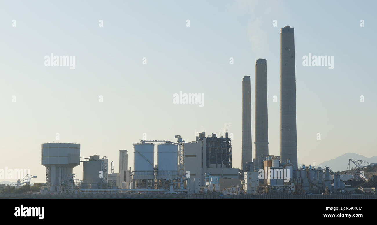 Power station in Lamma Island of Hong Kong Stock Photo - Alamy