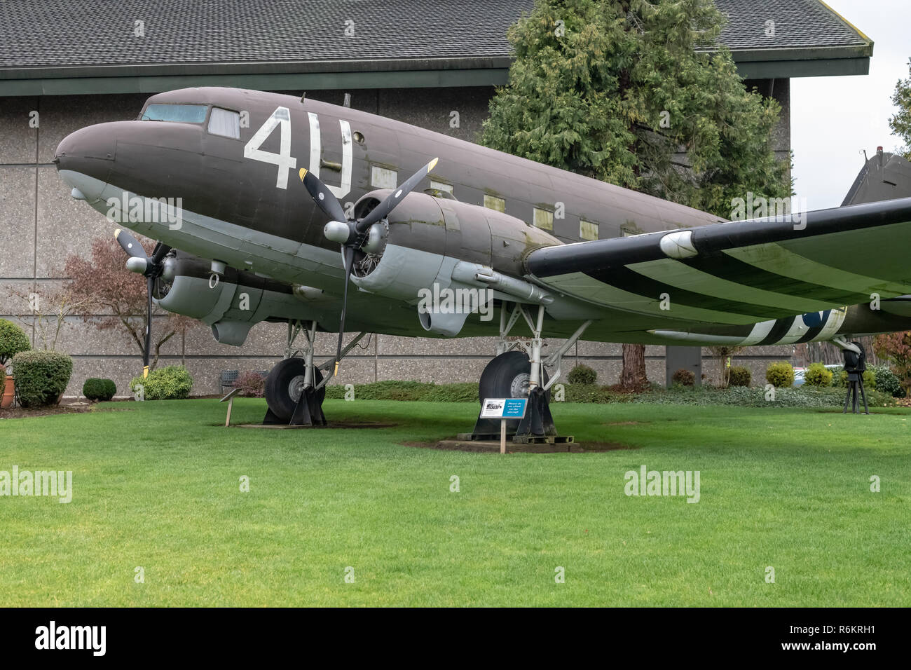 Evergreen Aviation & Space Museum in McMinnville, Oregon Stock Photo ...