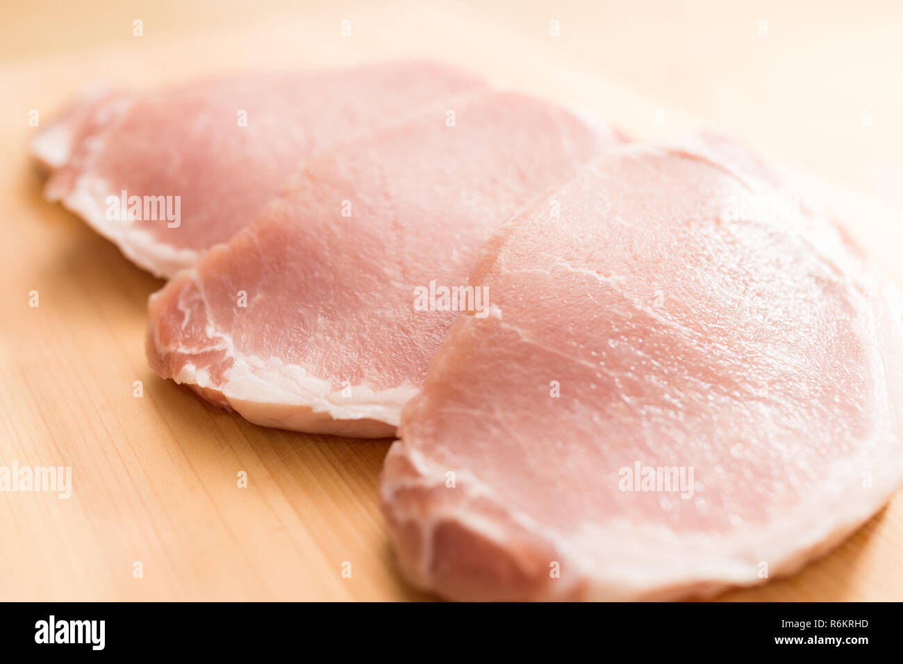 Pork meat close up Stock Photo - Alamy