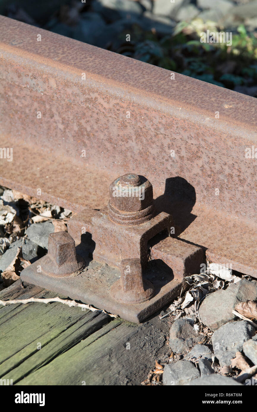 rail - detail shot Stock Photo - Alamy