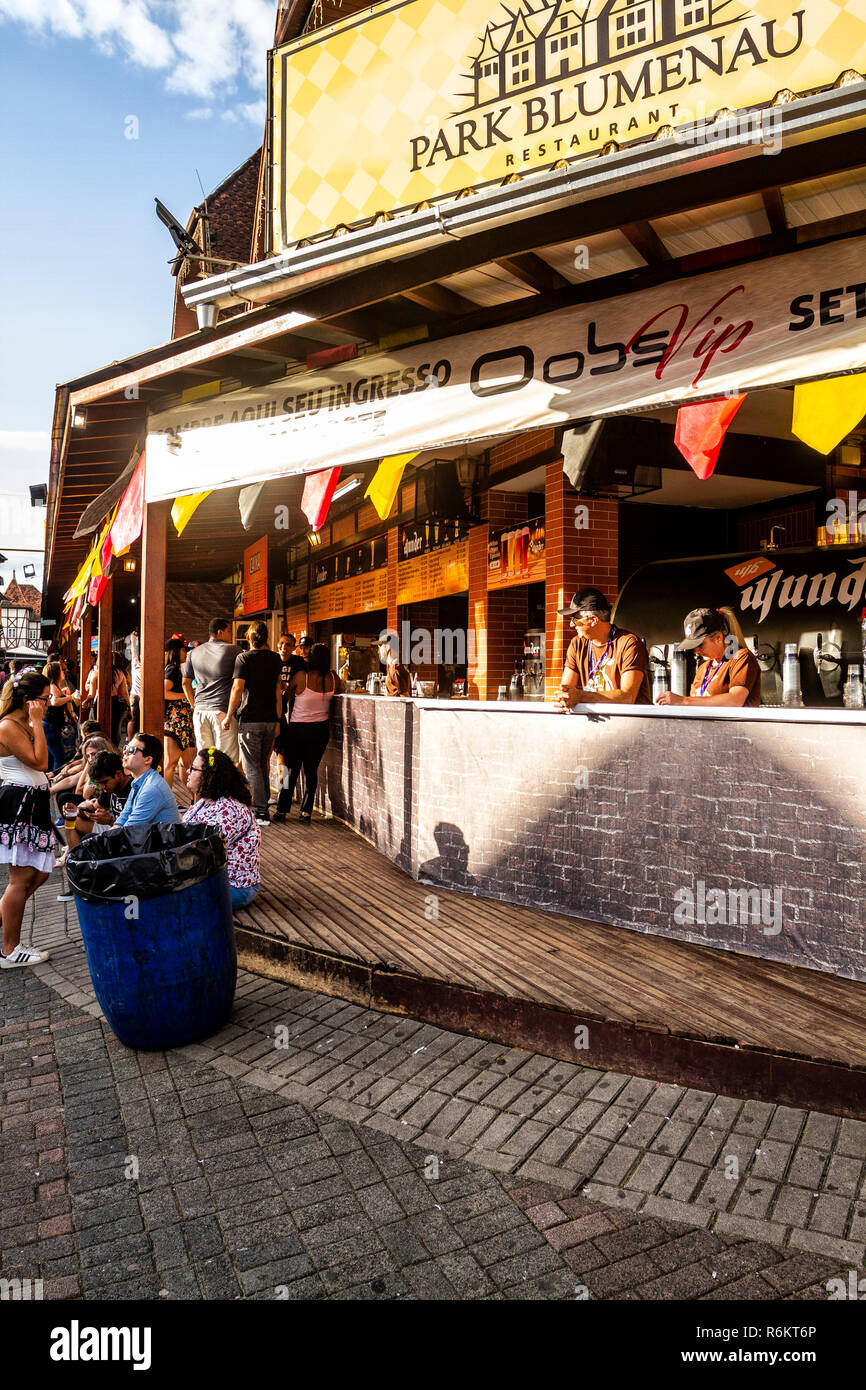 People seen at the festival. Oktoberfest 2018 is a Germany beer ...