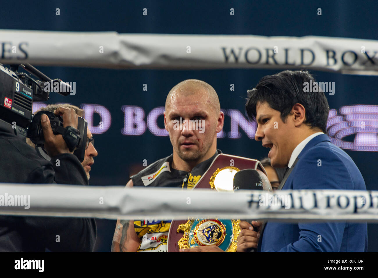 Chicago, IL, United States - November 10, 2018: Krzysztof "Glowka ...