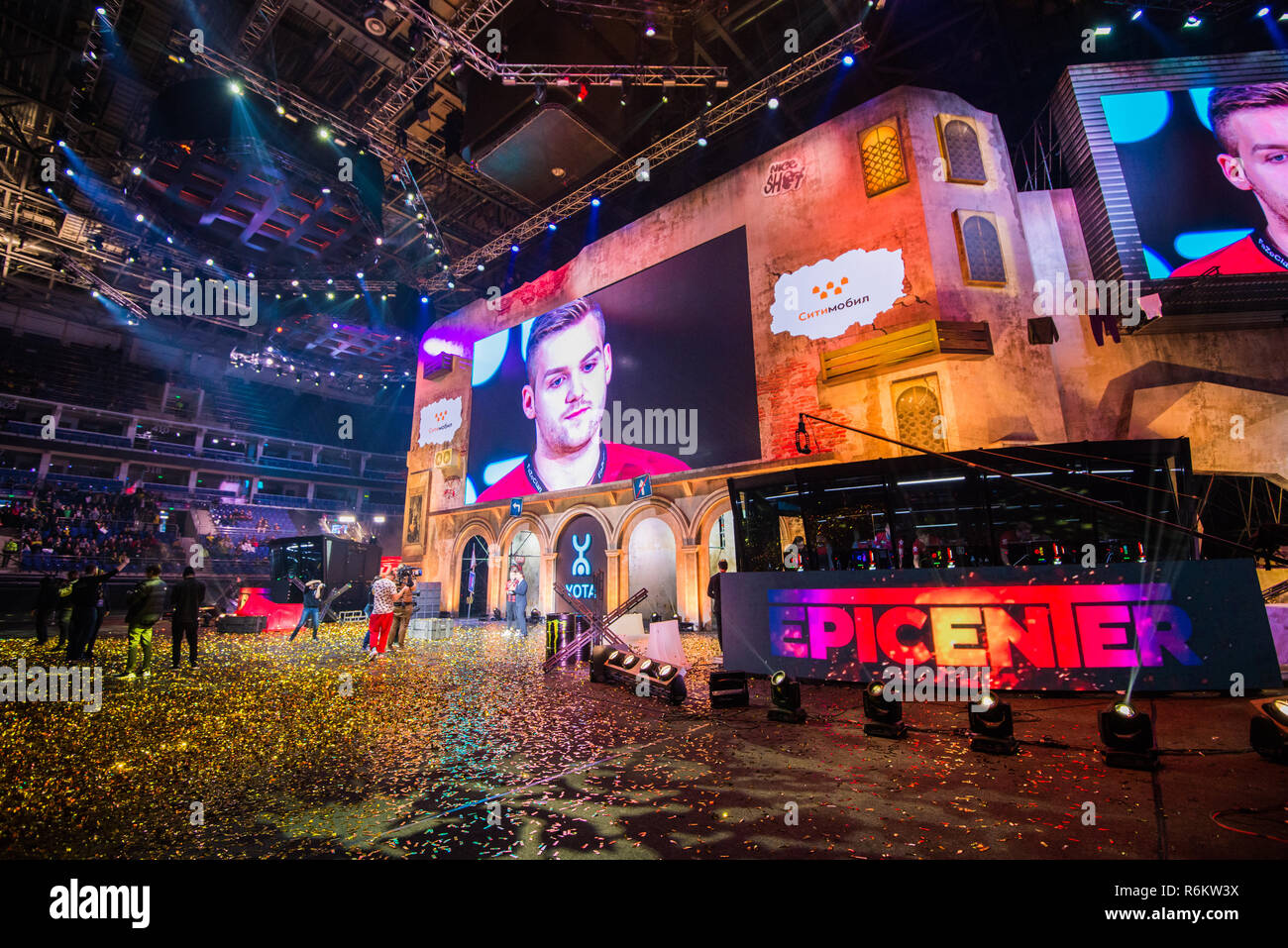 MOSCOW, RUSSIA - OCTOBER 27 2018: EPICENTER Counter Strike: Global ...