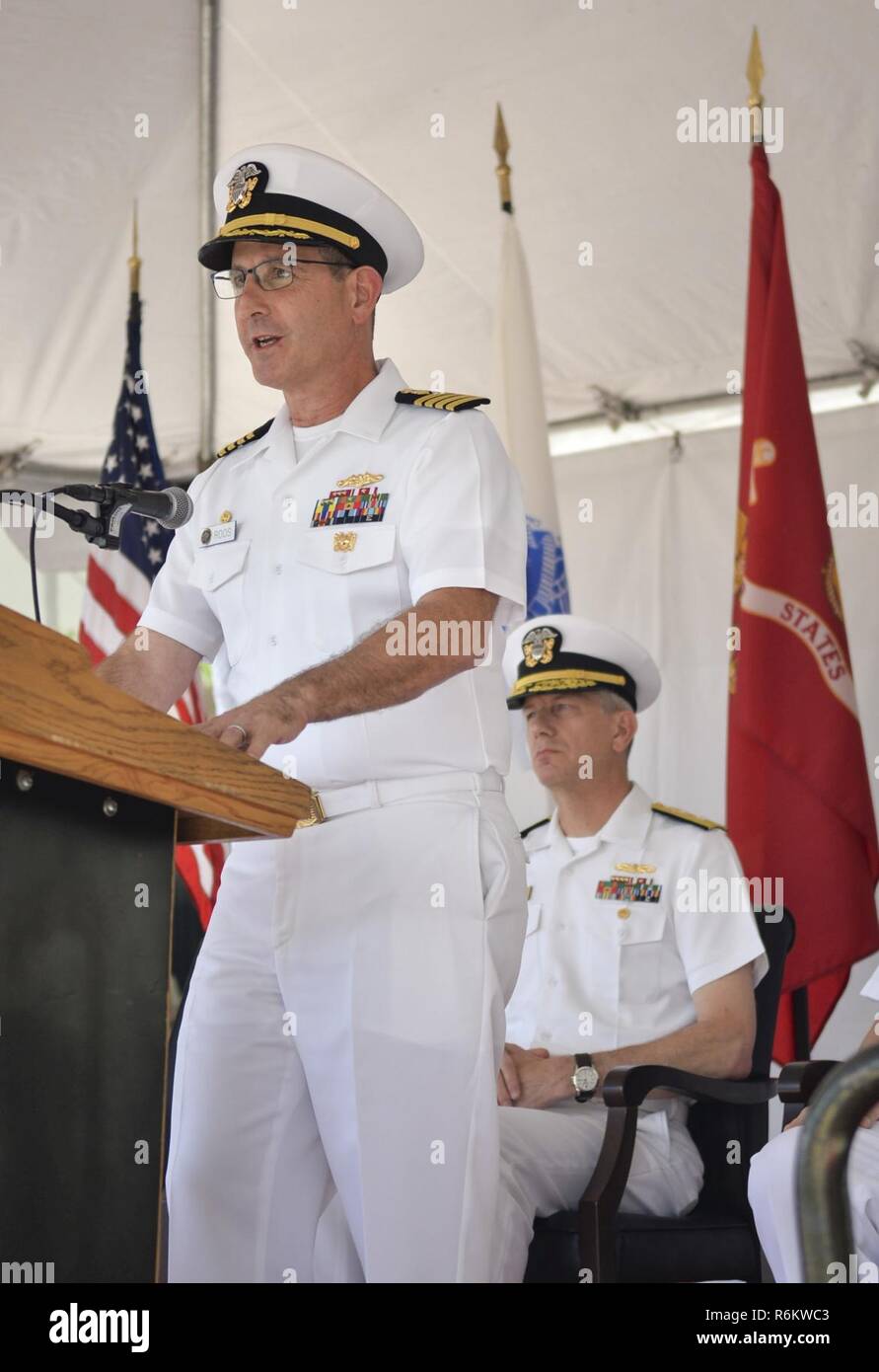 SAN DIEGO (May 19, 2017) Commanding Officer Naval Medical Center San ...