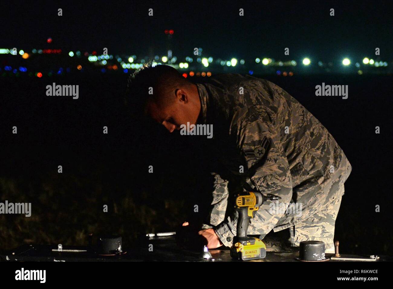 U.S. Air Force Airman 1st Class Ryan Muller, 36th Civil Engineering ...