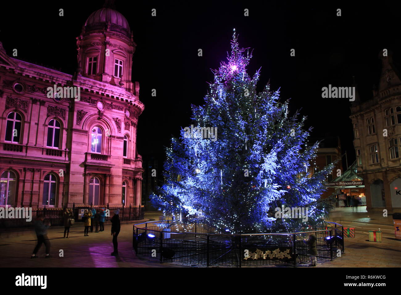 Queen Victoria Square, Hull Stock Photo - Alamy